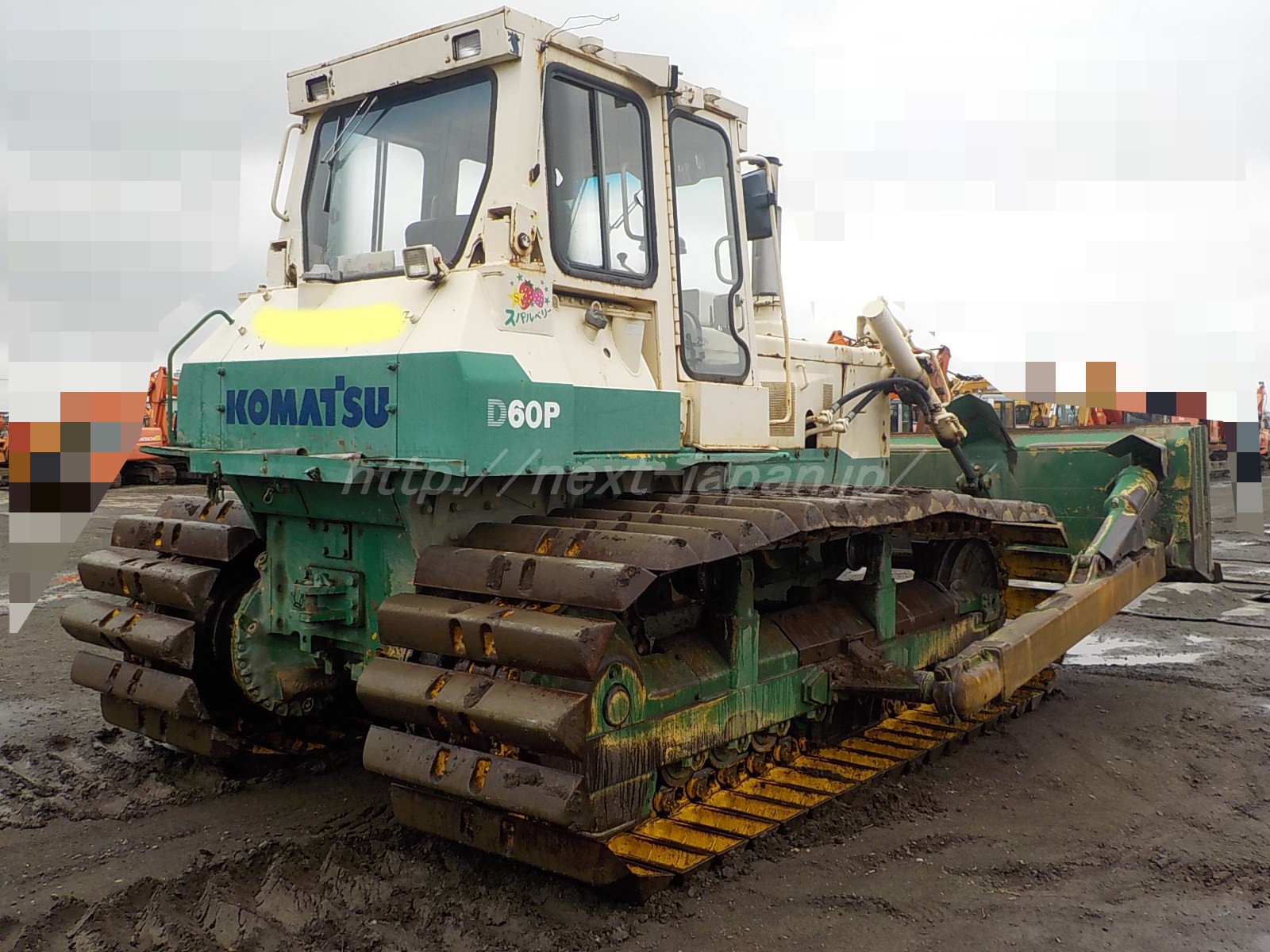 Japan Used Bulldozer D60P-11 (Komatsu) – NEXT LIMITED
