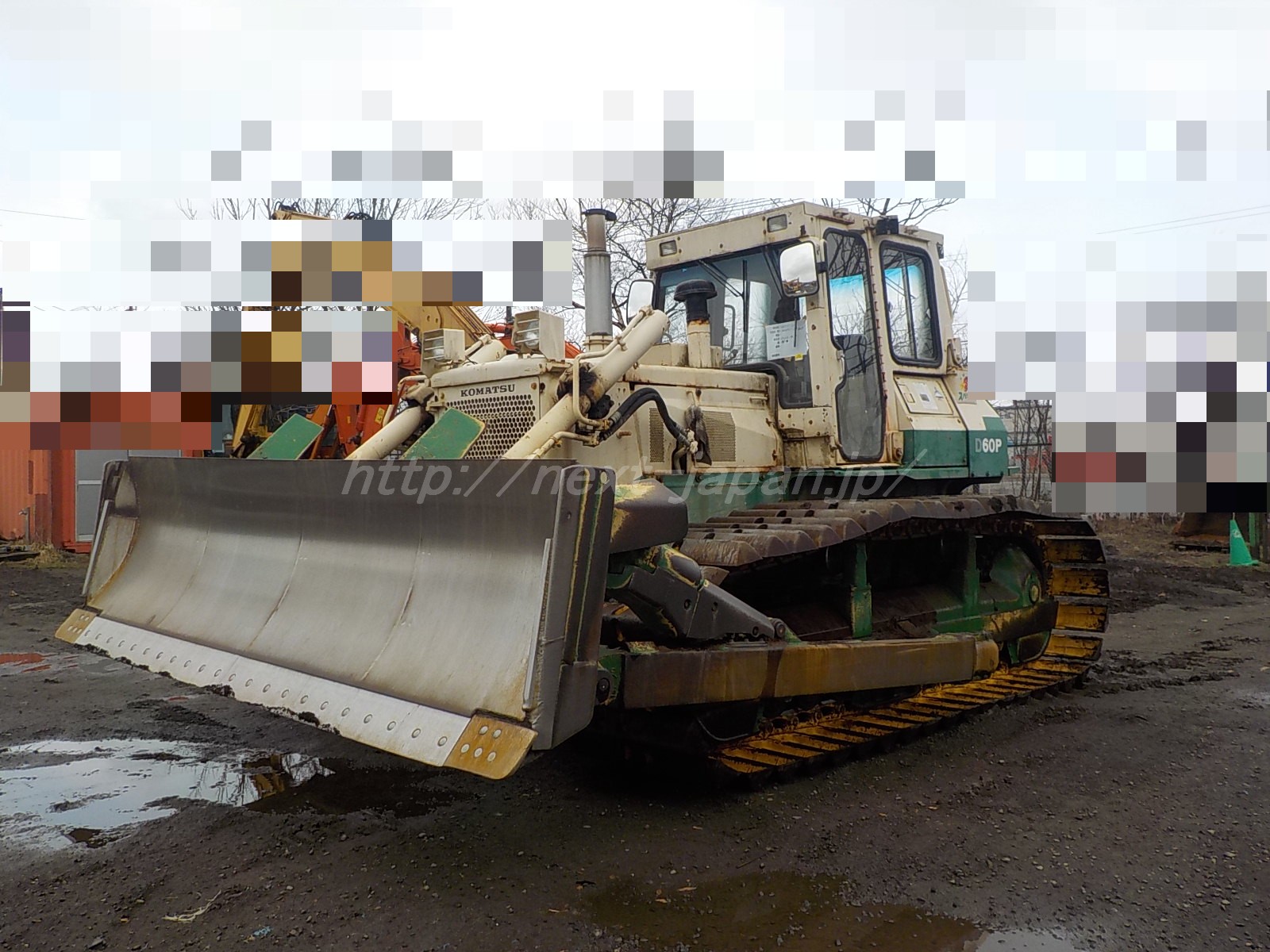 Japan Used Bulldozer D60P-11 (Komatsu) – NEXT LIMITED